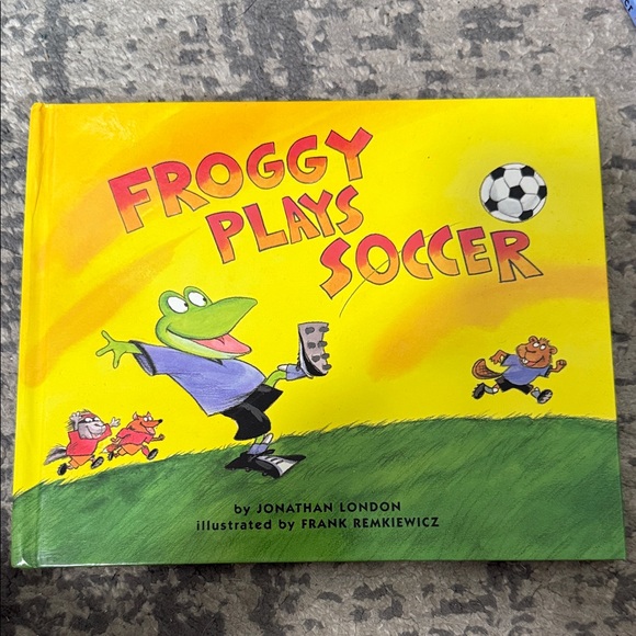 Scholastic | Toys | Froggy Plays Soccer Book | Poshmark